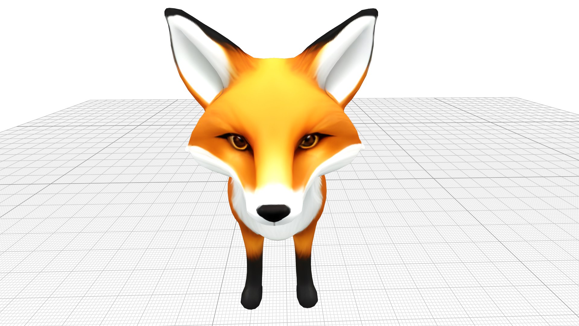Fox Lowpoly Realistic 3D Model - TurboSquid 2306019