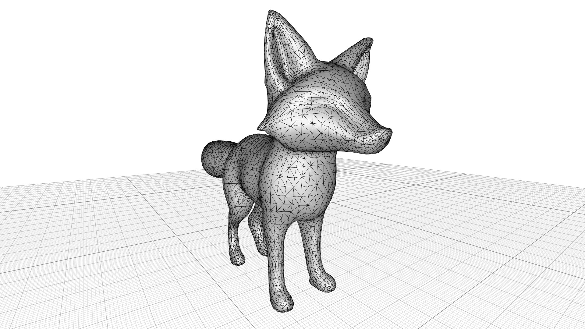 Fox Lowpoly Realistic 3D Model - TurboSquid 2306019