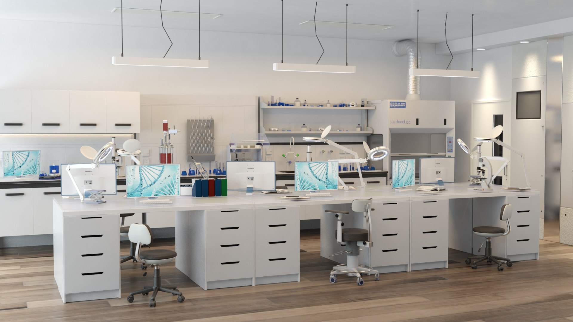 3D Model Scientific Laboratory 2 - TurboSquid 1520637