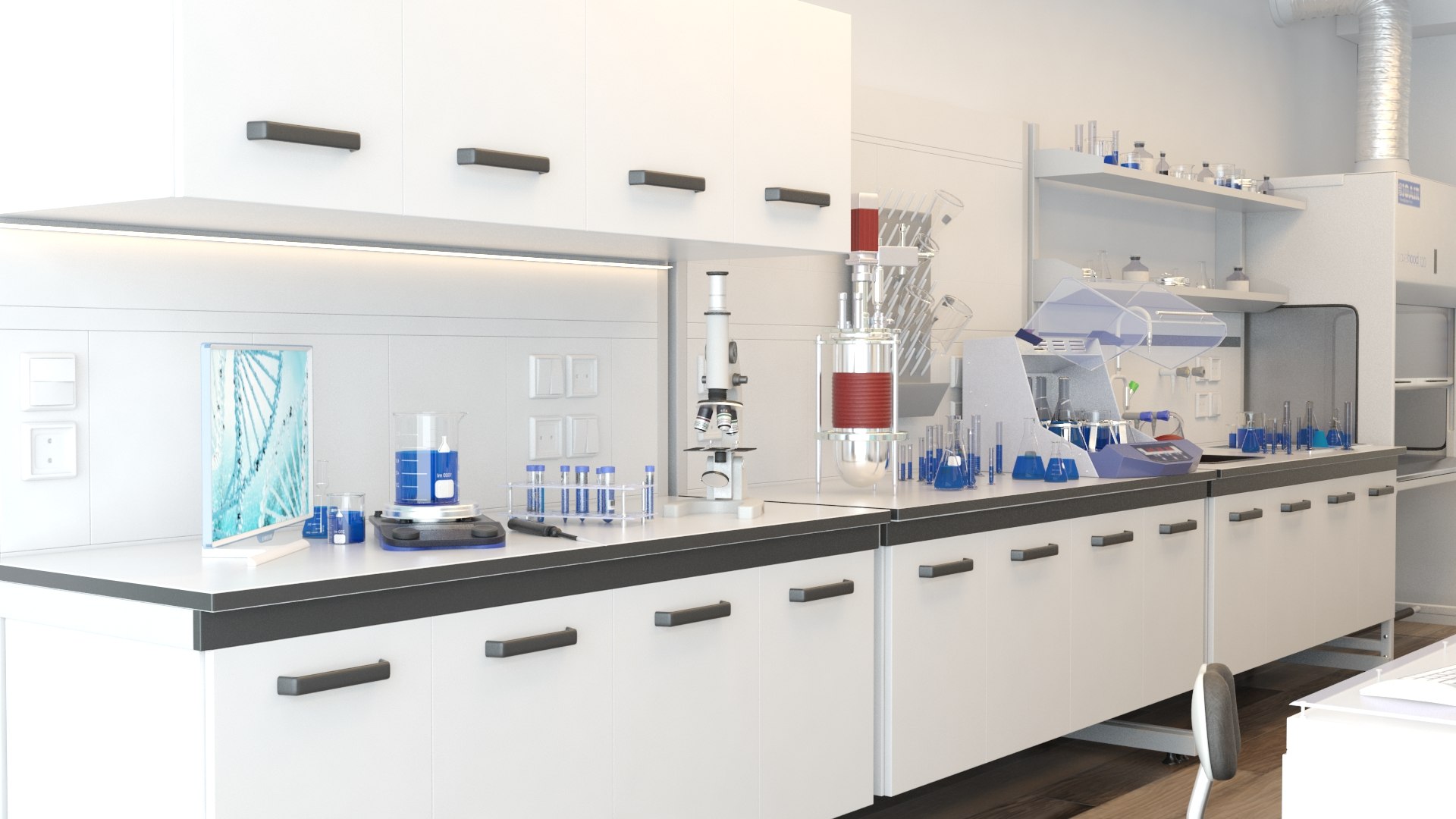3D Model Scientific Laboratory 2 - TurboSquid 1520637