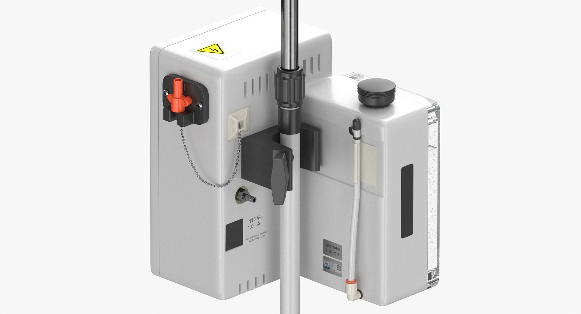 Blood Warmer With And Without IV 3D - TurboSquid 1909869