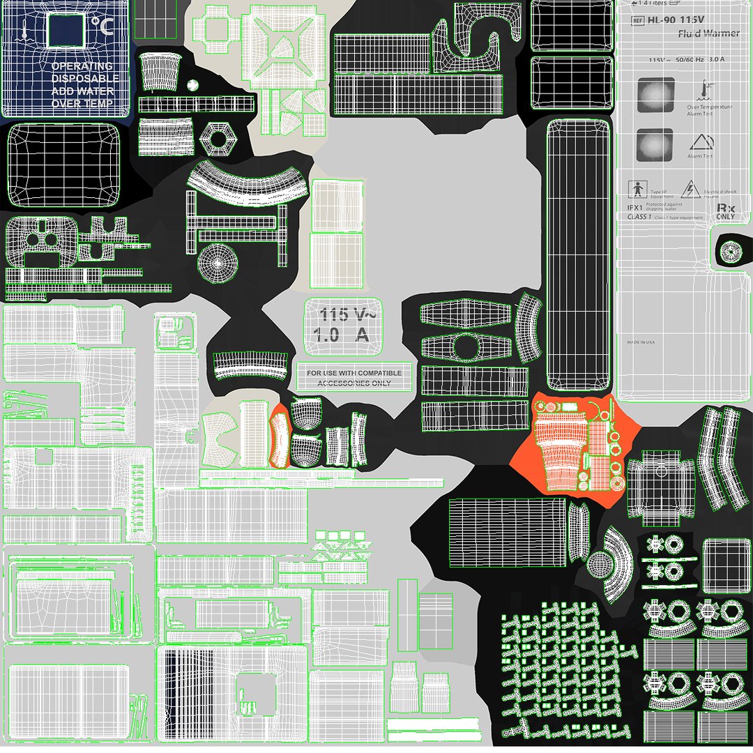 Blood Warmer With And Without IV 3D - TurboSquid 1909869