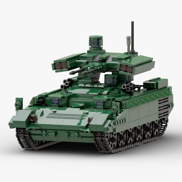 modelo 3d Terminator Lego BMPT-72 - TurboSquid 2298703