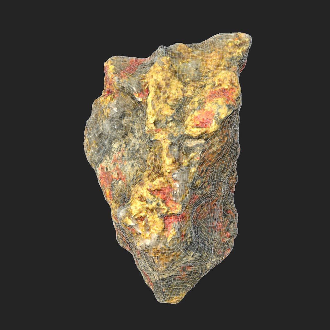 3D Realgar With Auripigment - TurboSquid 2068469