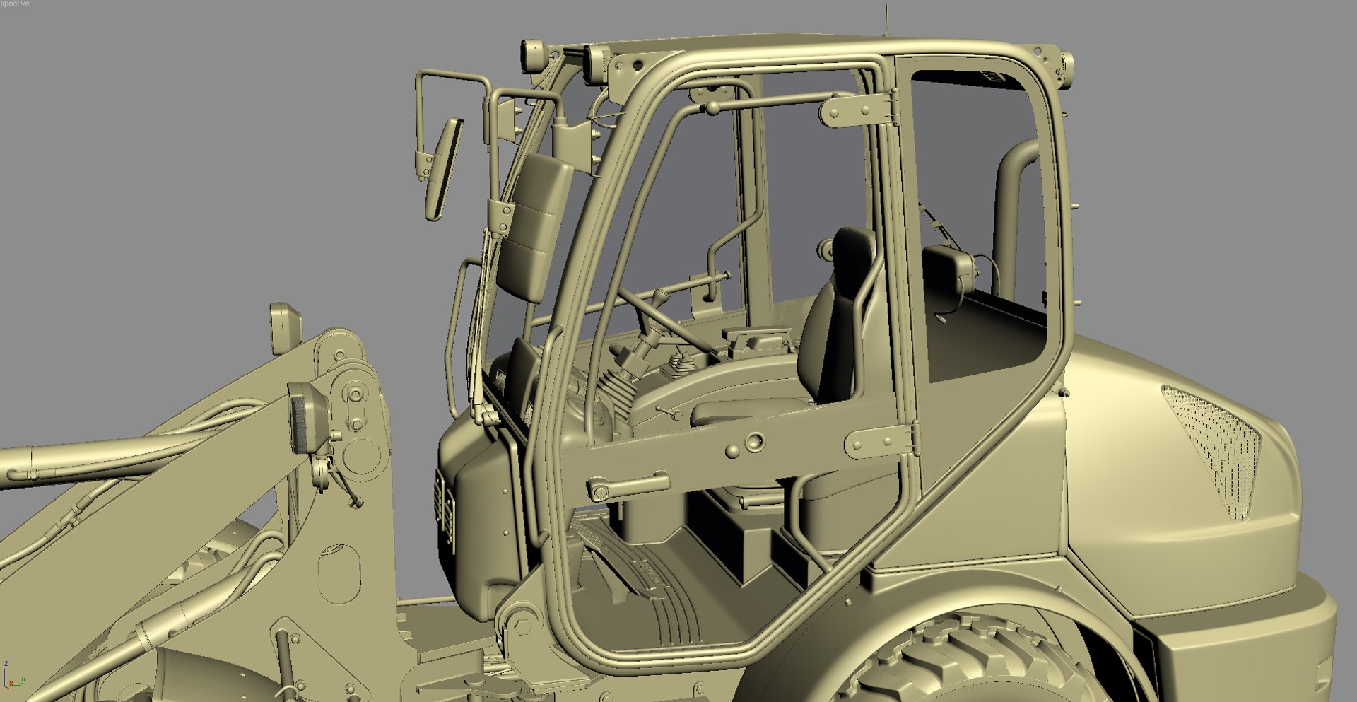 Wheel Loader Generic V4 3D - TurboSquid 2044968