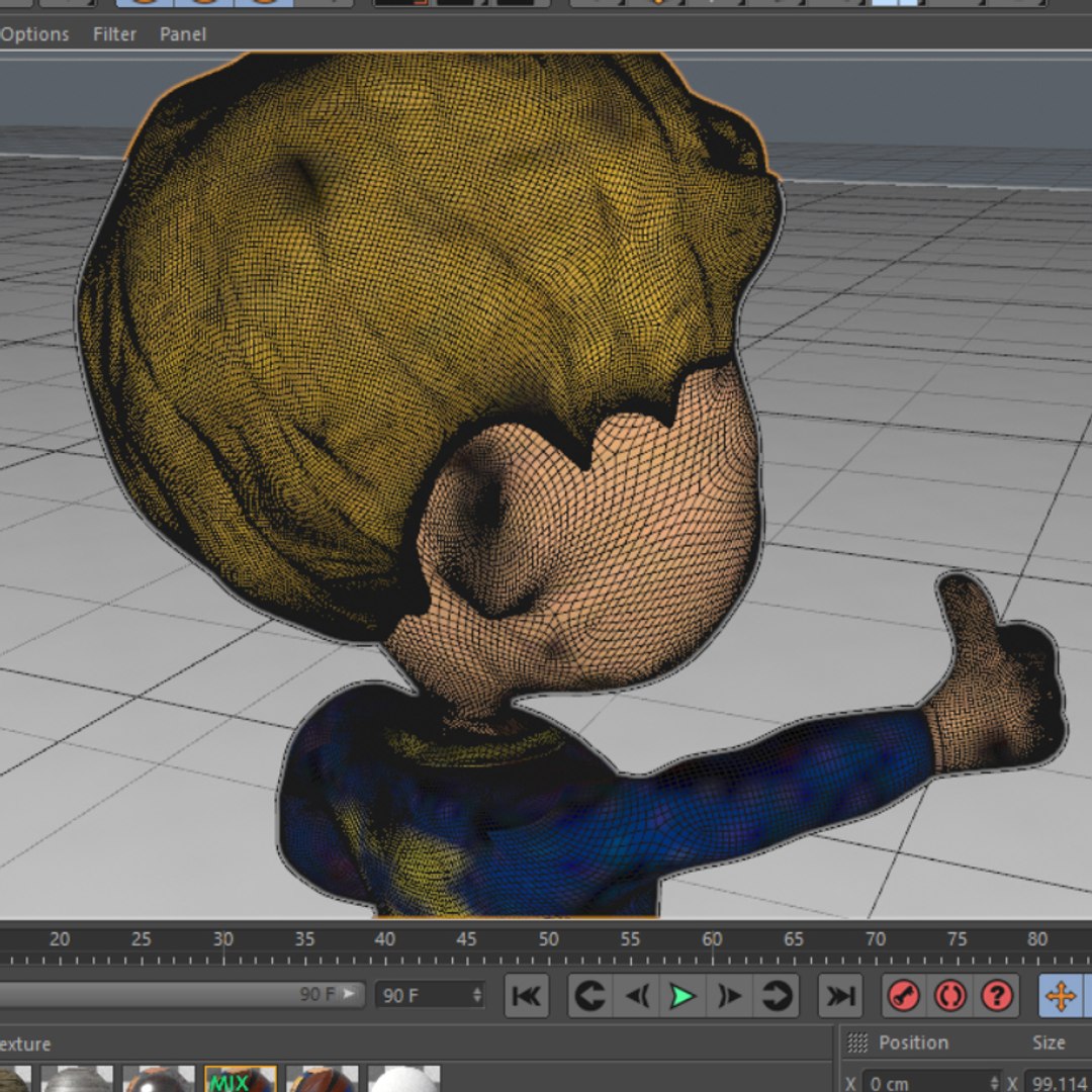 3d Old Fallout Boy Figurine