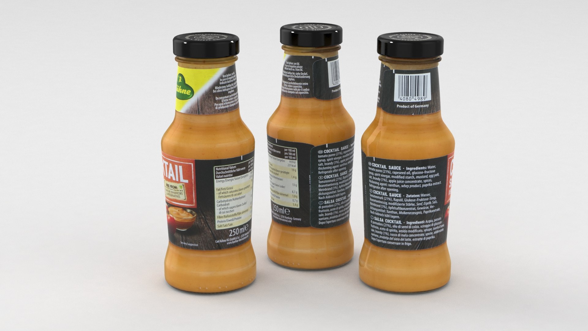 3D Sauce Model - TurboSquid 1390168