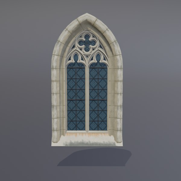 3ds max gothic window
