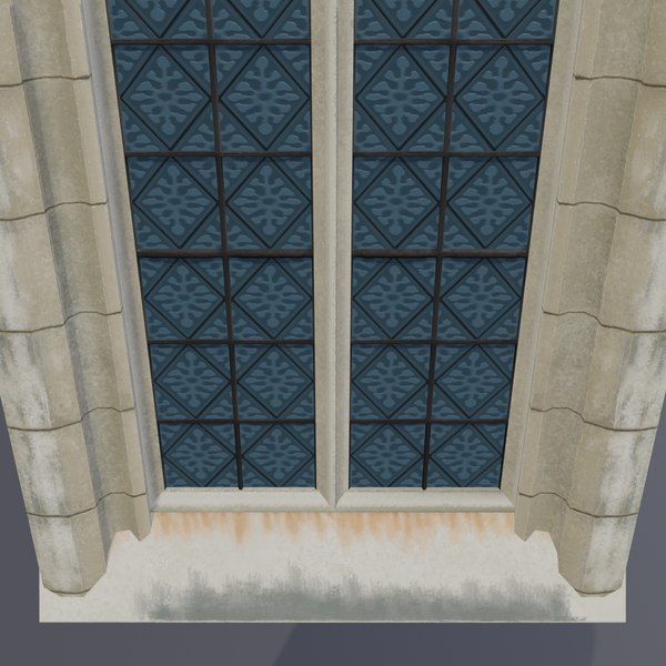 고딕 창 3D 모델 - TurboSquid 1589678