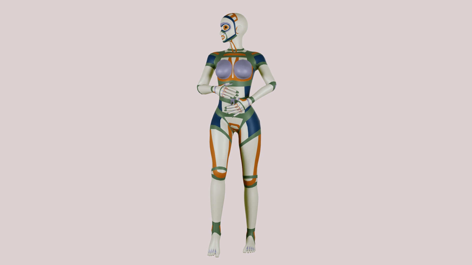 Female Body Base Mesh Topology 3D Model - TurboSquid 2191874