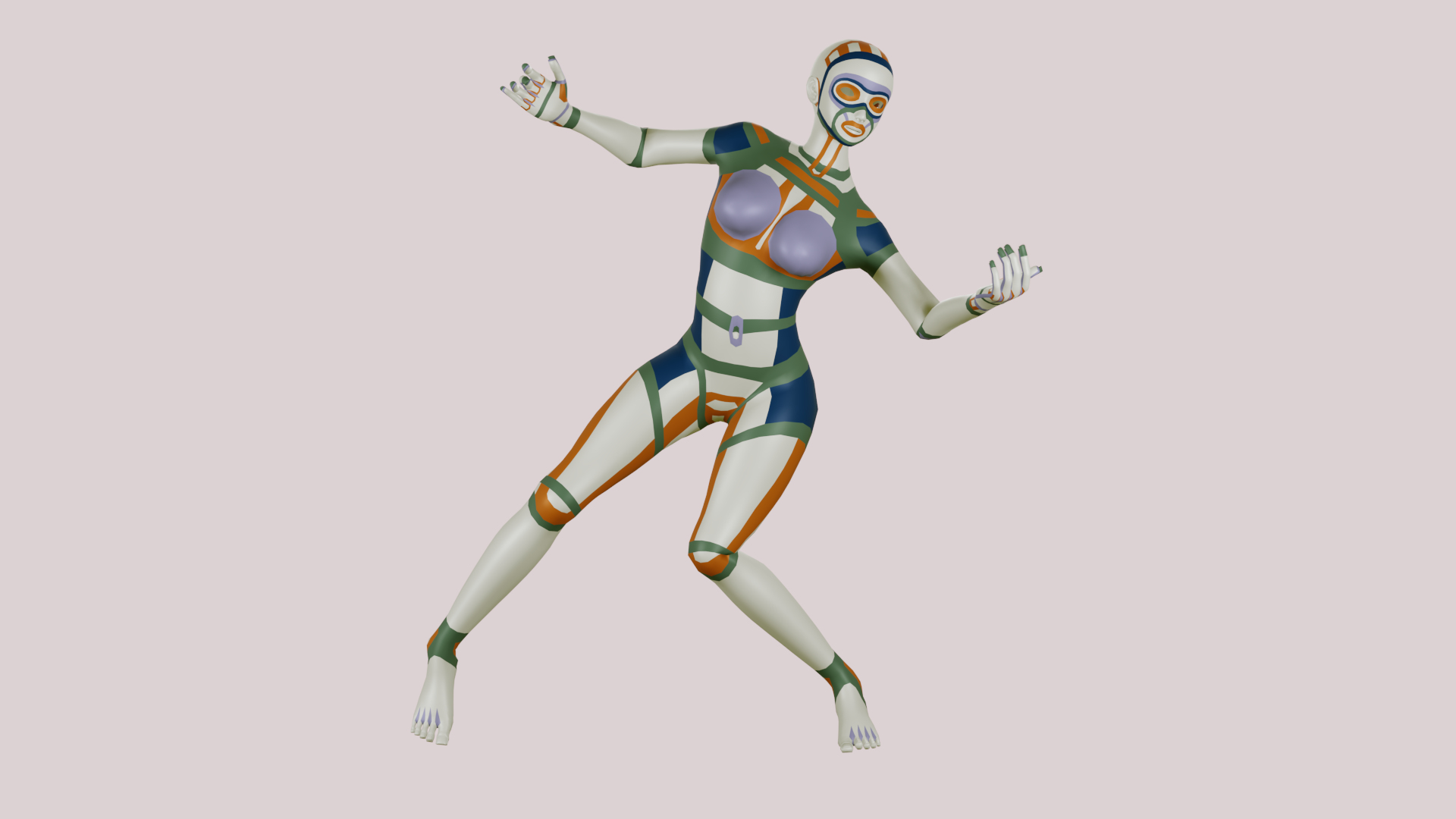 Female Body Base Mesh Topology 3D Model - TurboSquid 2191874
