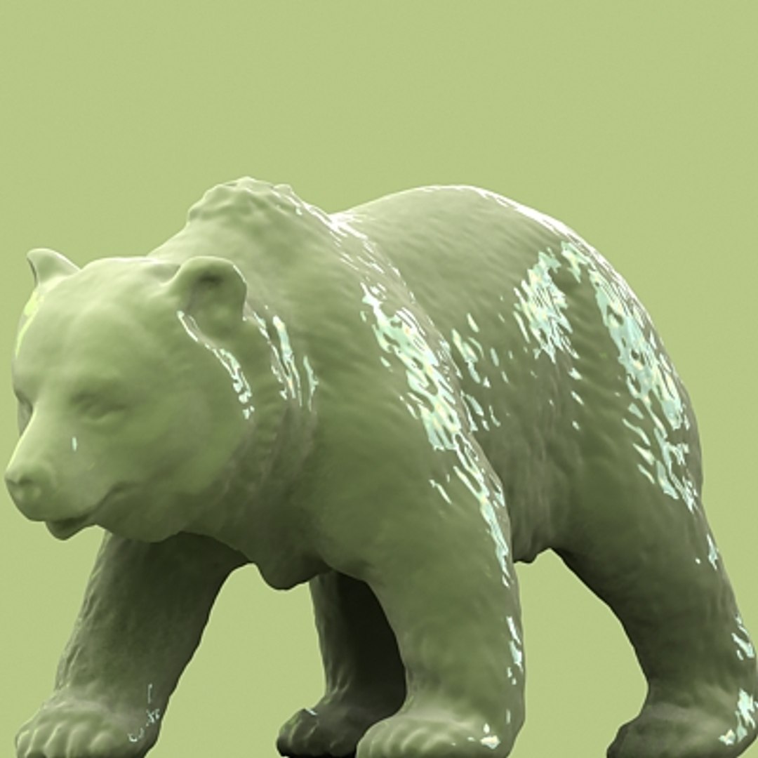 3d Model Scan Bear