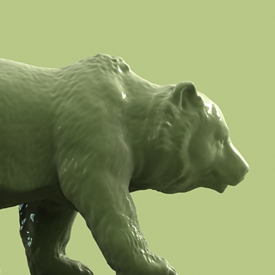 3d Model Scan Bear