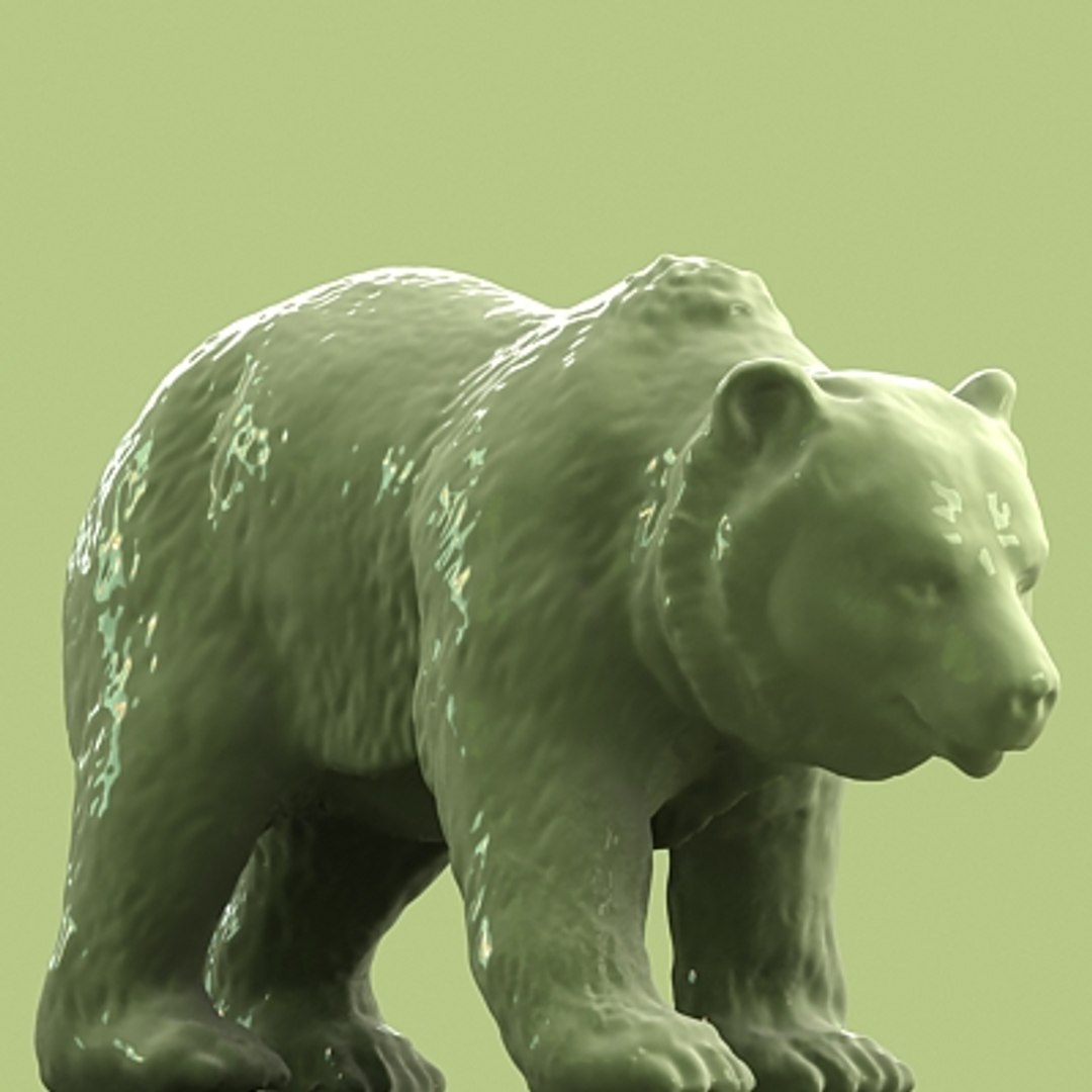 3d Model Scan Bear