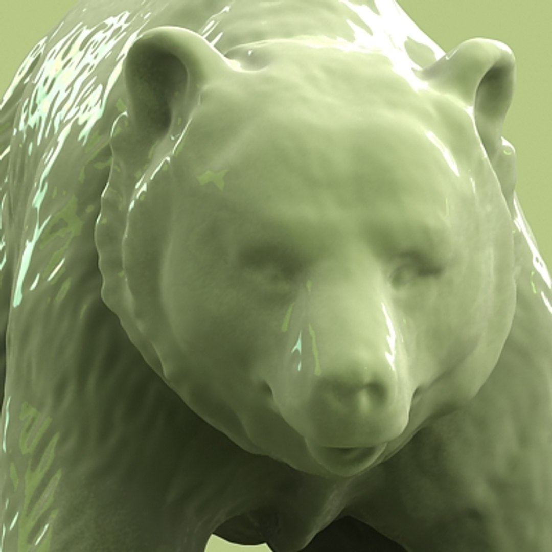 3d Model Scan Bear