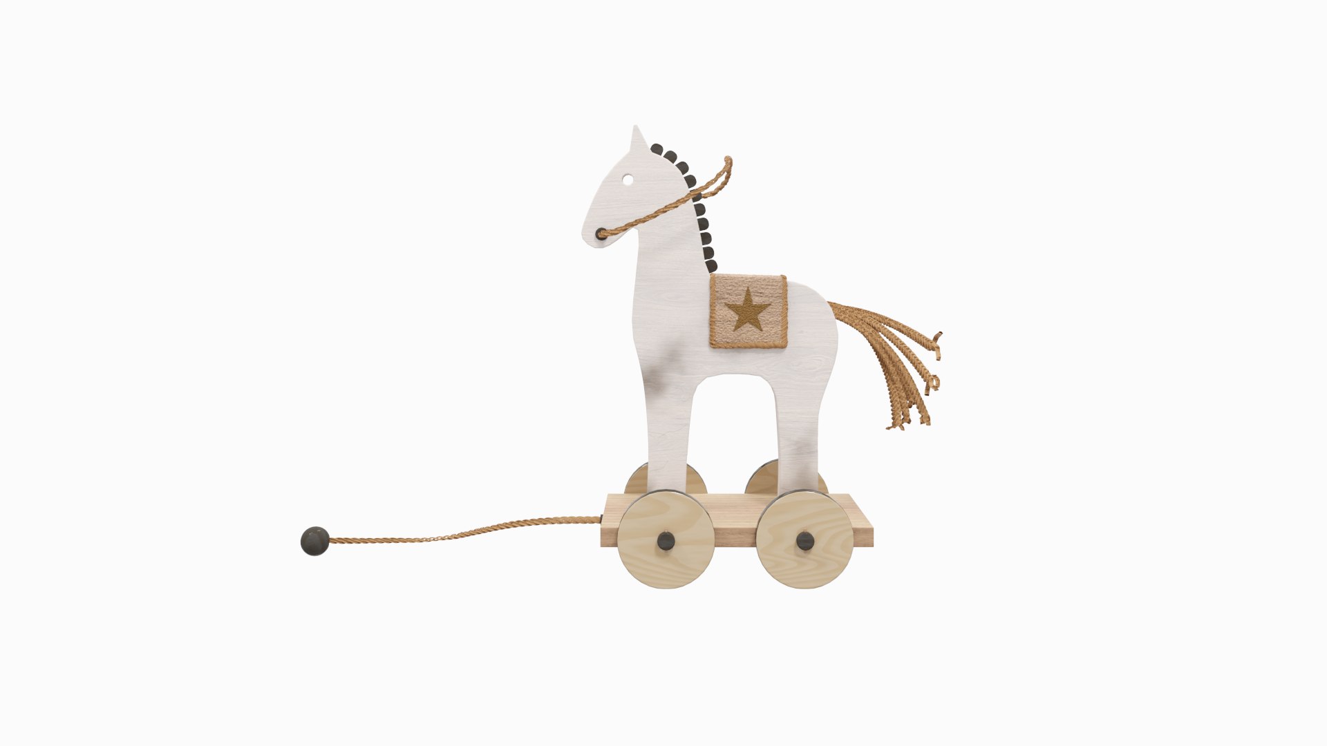 Wooden Horse Toy 3D - TurboSquid 2022351