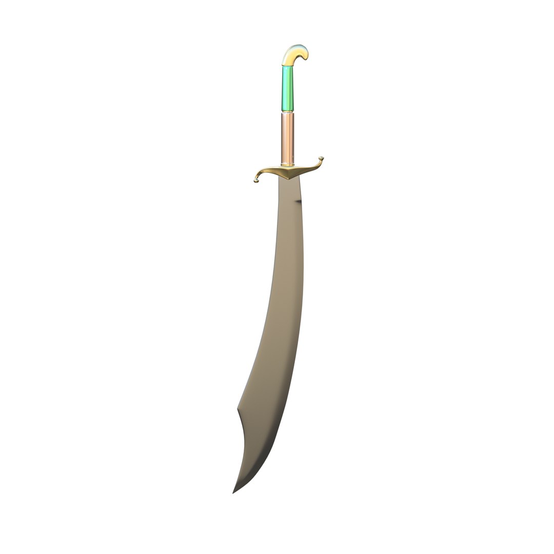 Scimitar Sword 3D - TurboSquid 1613016