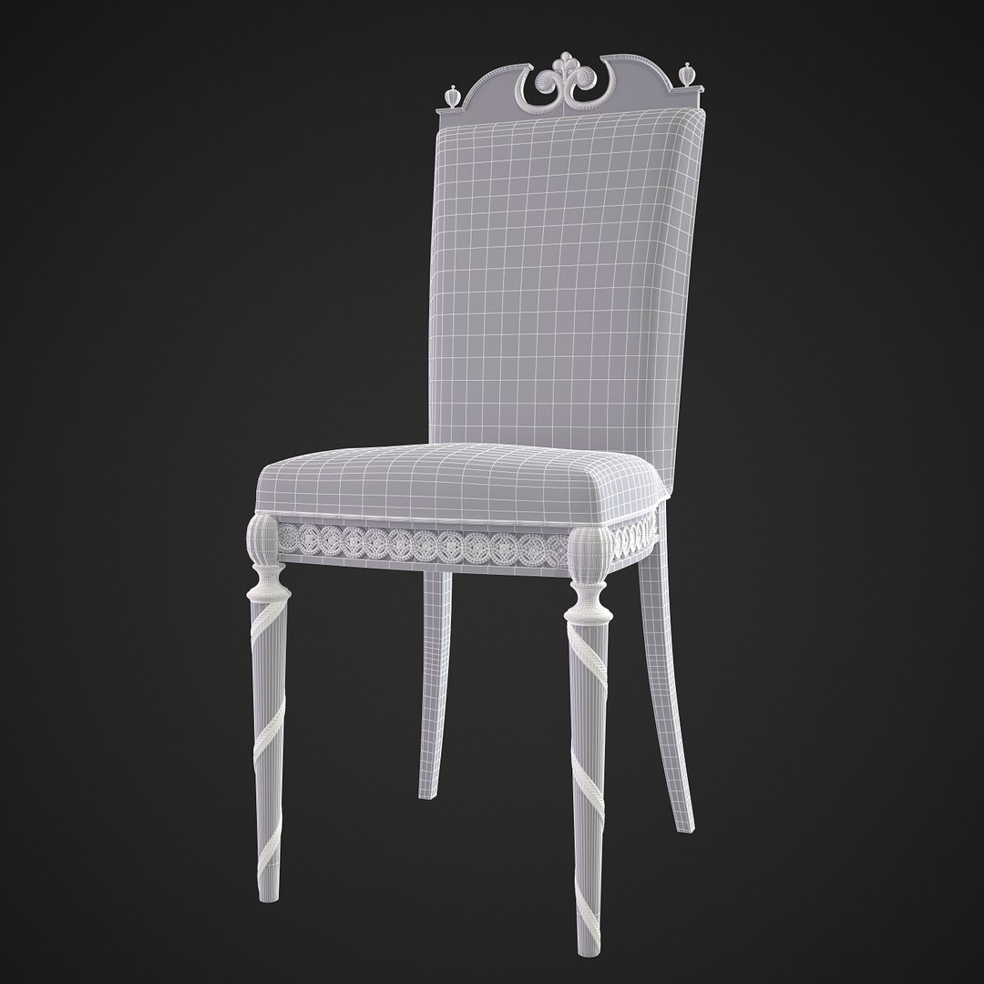 free max model chair interior modelled