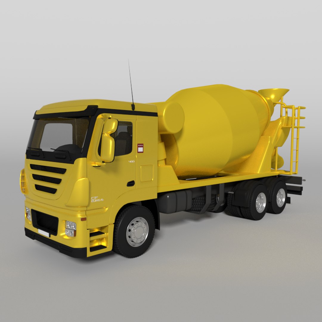 Cement Mixer 3D - TurboSquid 1465880
