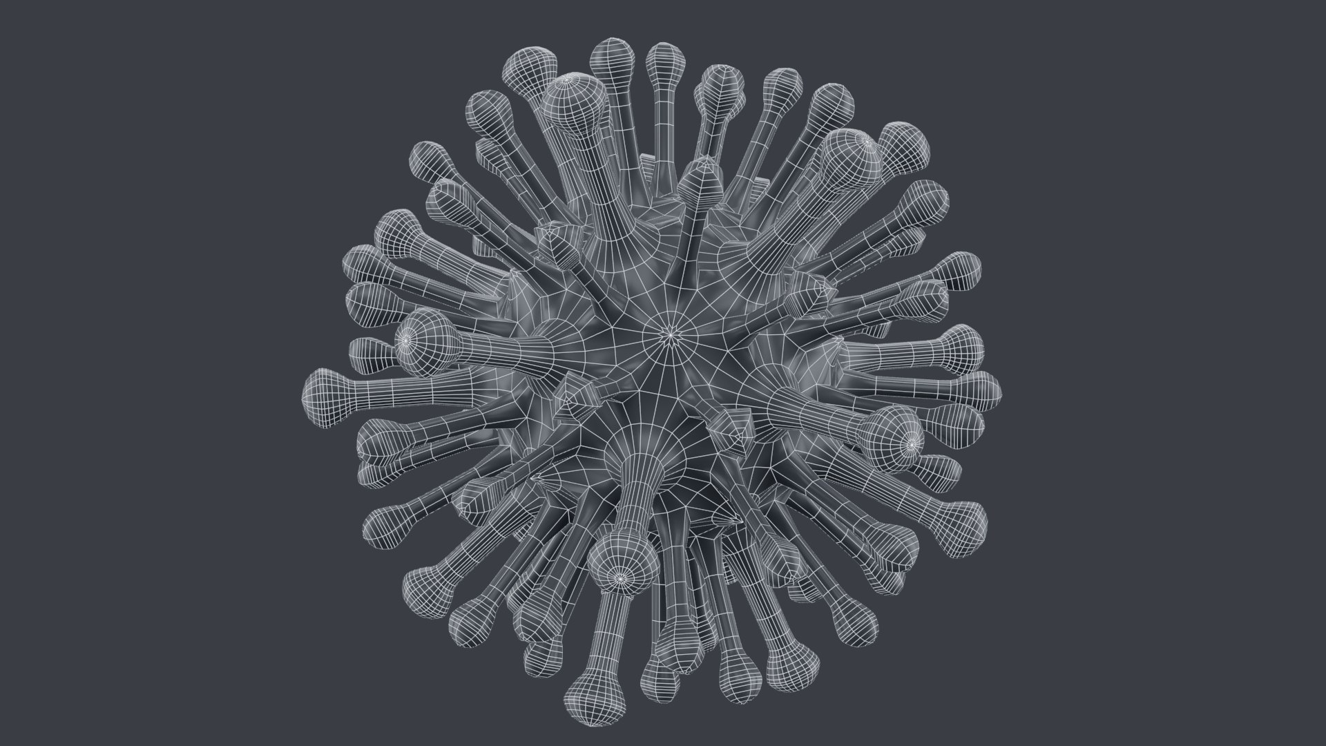 Influenza Virus 3D Model - TurboSquid 2224898