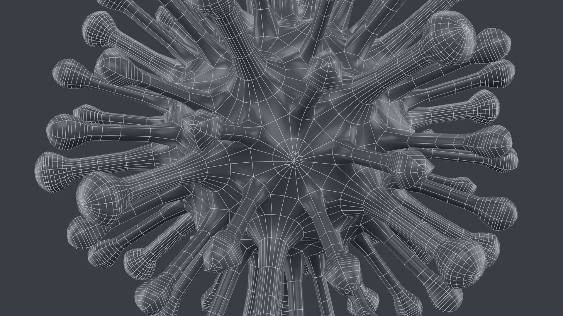 Influenza Virus 3D Model - TurboSquid 2224898