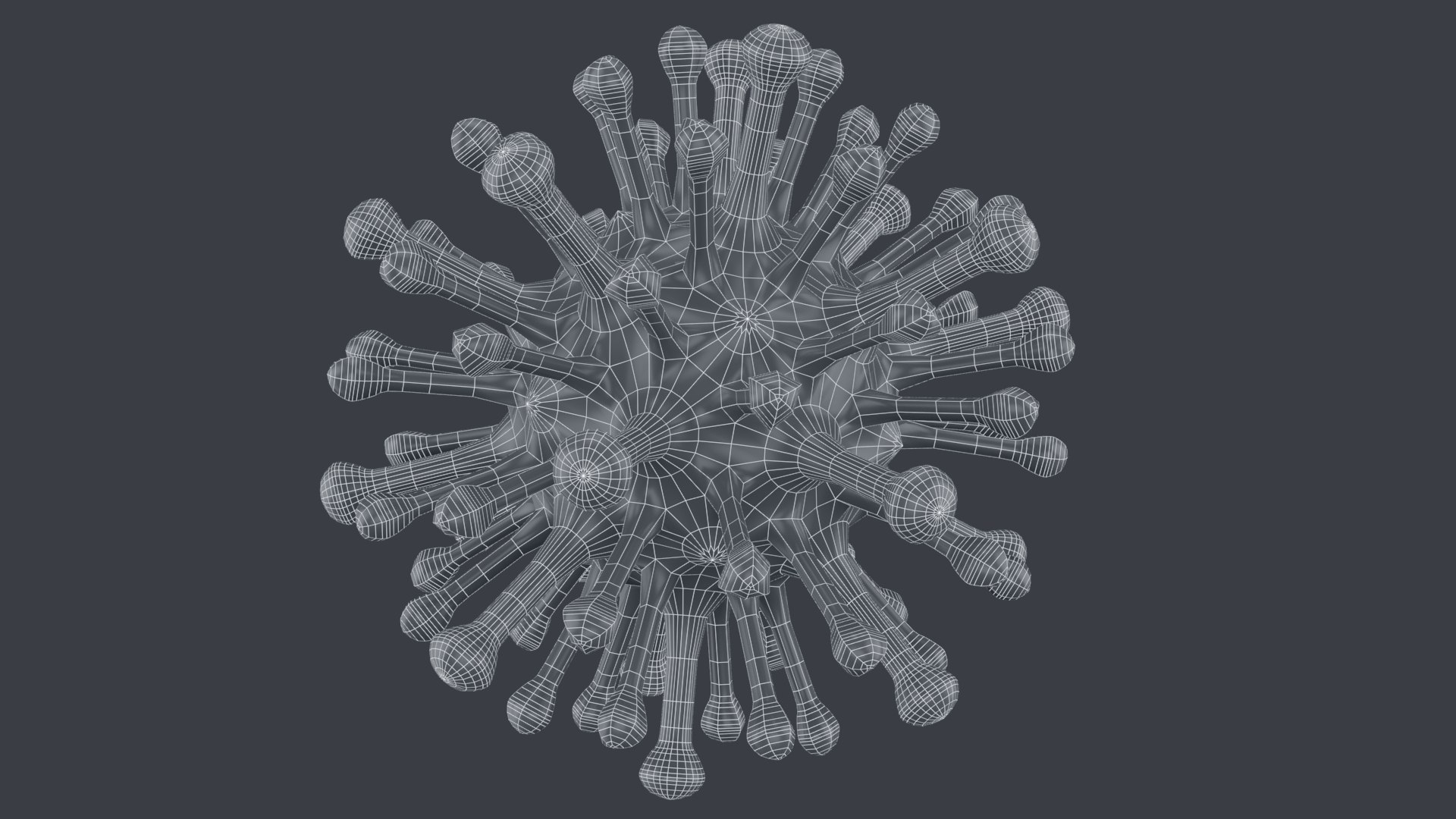 Influenza Virus 3D Model - TurboSquid 2224898