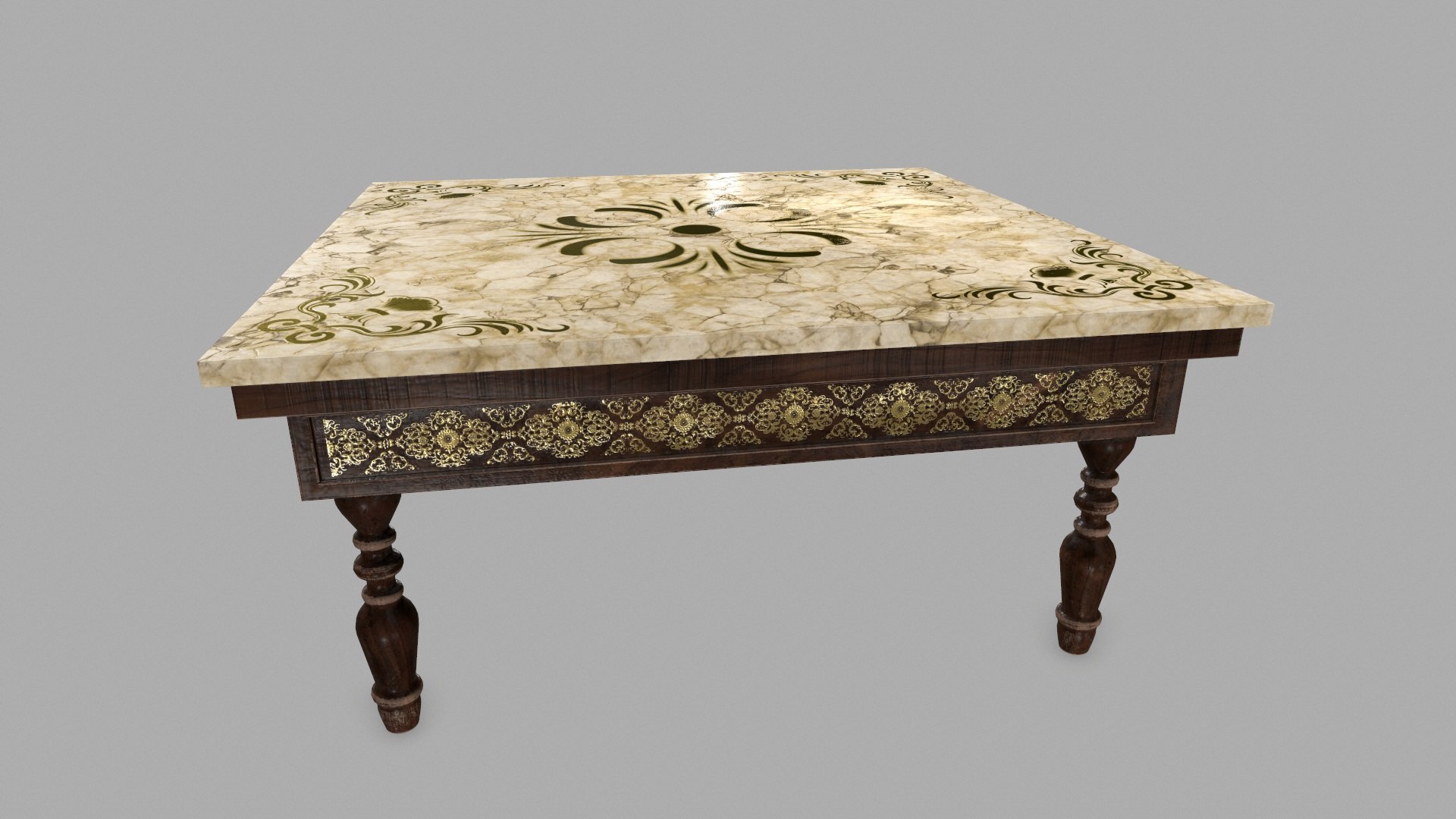 Table 3D model - TurboSquid 1528595
