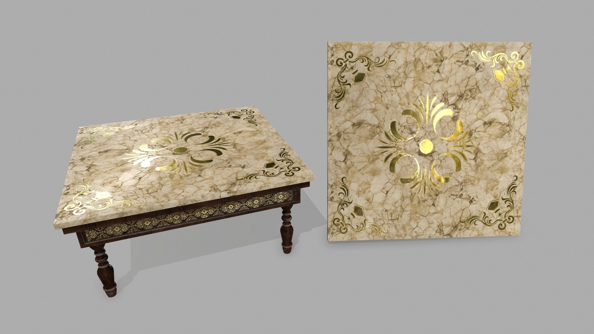 Table 3D model - TurboSquid 1528595
