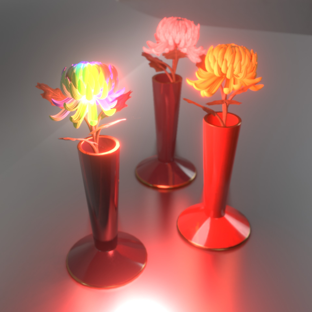 Free 3D RGB Chrysanthemum Model - TurboSquid 2030695