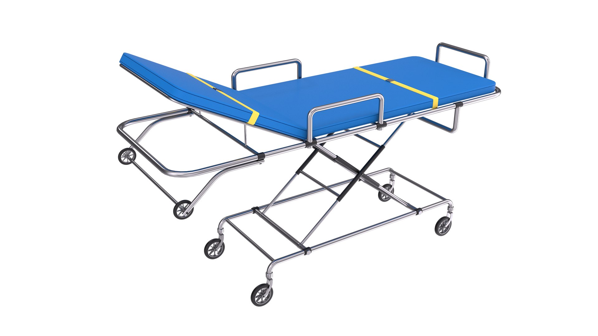 Stretcher - Blue Model - TurboSquid 1924554