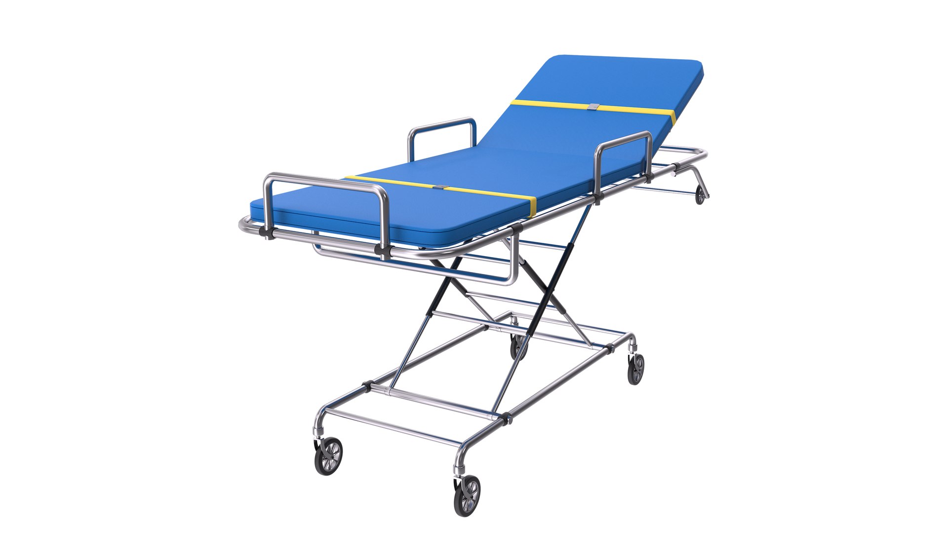 Stretcher - Blue Model - TurboSquid 1924554