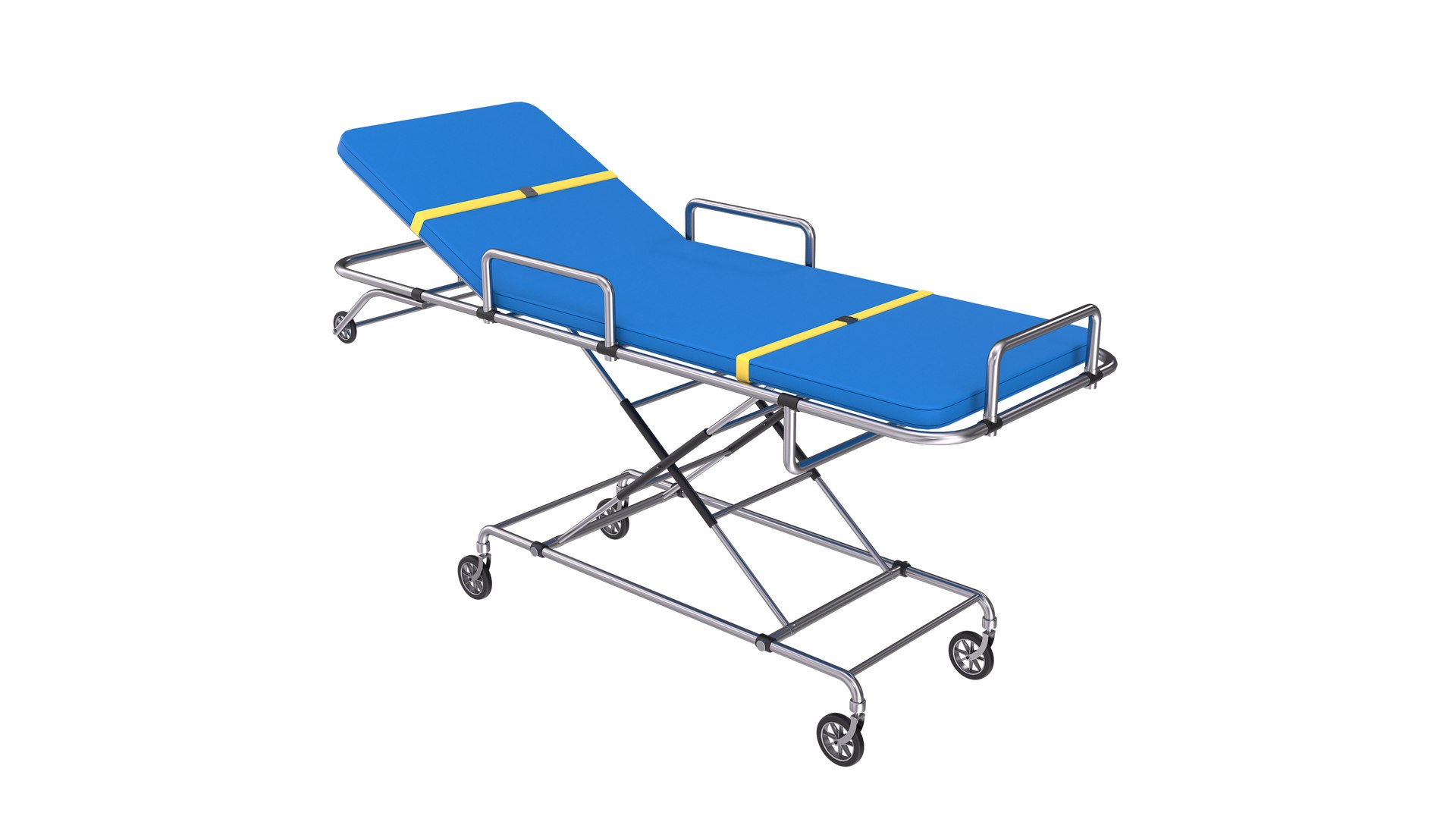 Stretcher - Blue Model - TurboSquid 1924554