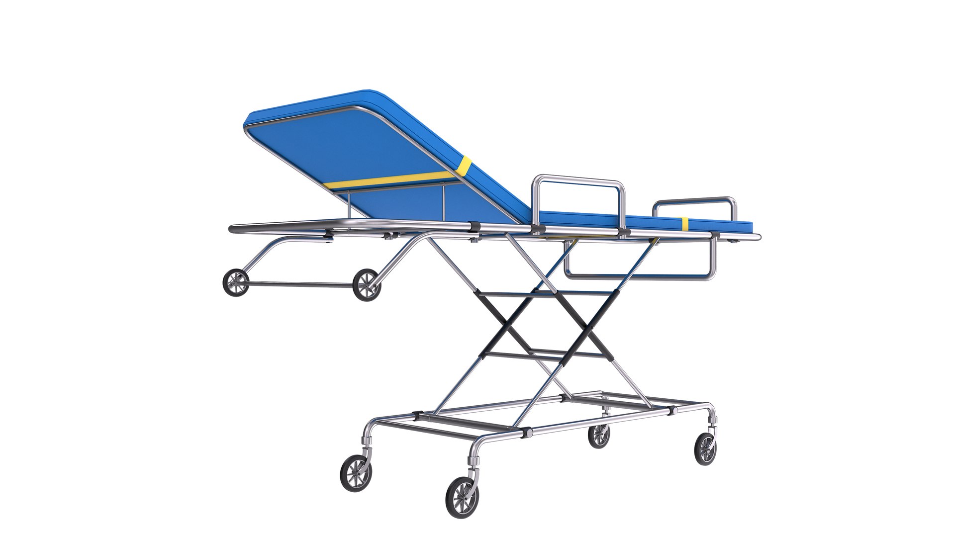 Stretcher - Blue Model - TurboSquid 1924554