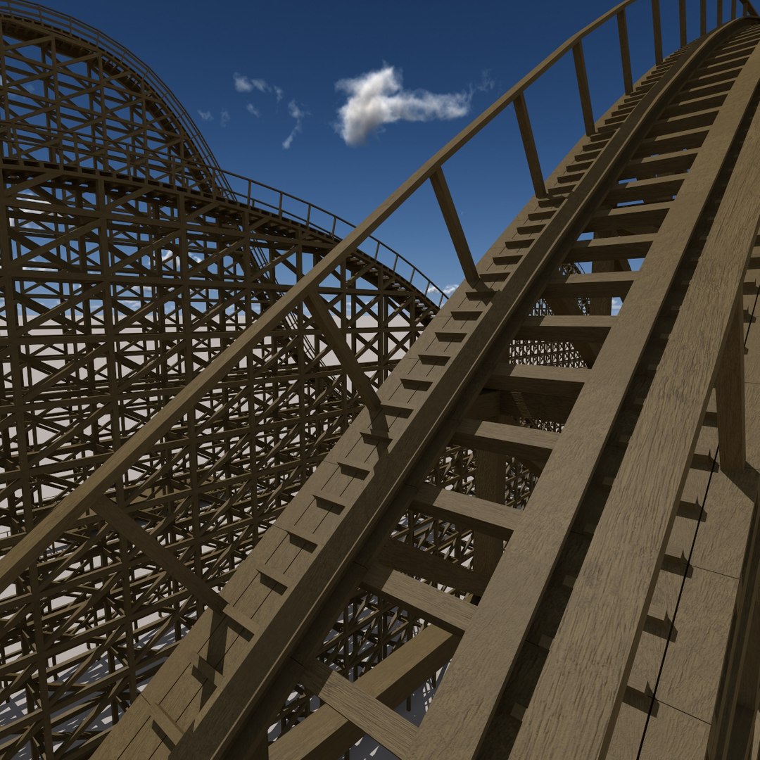 Wood Roller Coaster Lwo