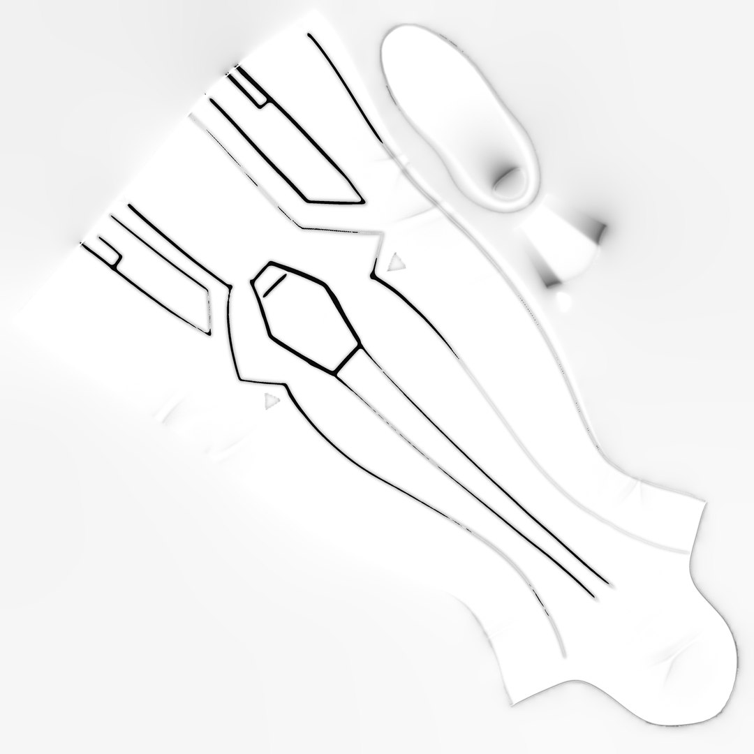 Sci-fi Officer Scientist Secretary Outfit 3D model - TurboSquid 1942987