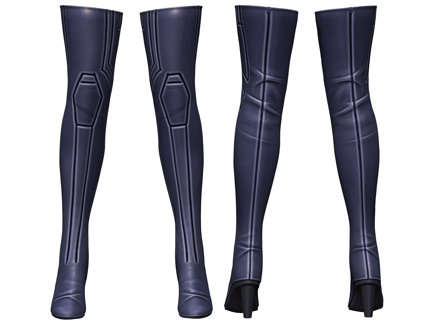 Sci-fi Officer Scientist Secretary Outfit 3D model - TurboSquid 1942987