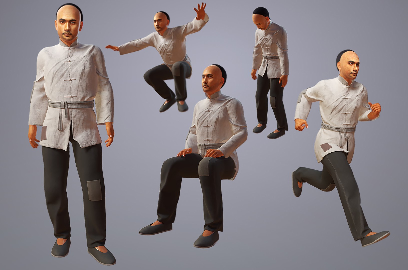 3D Model Qing Dynasty Chinese - TurboSquid 1699800