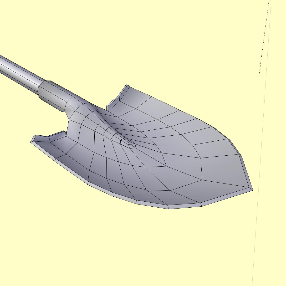 shovel ready 3d model