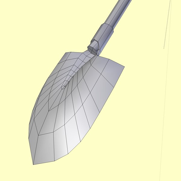 shovel ready 3d model