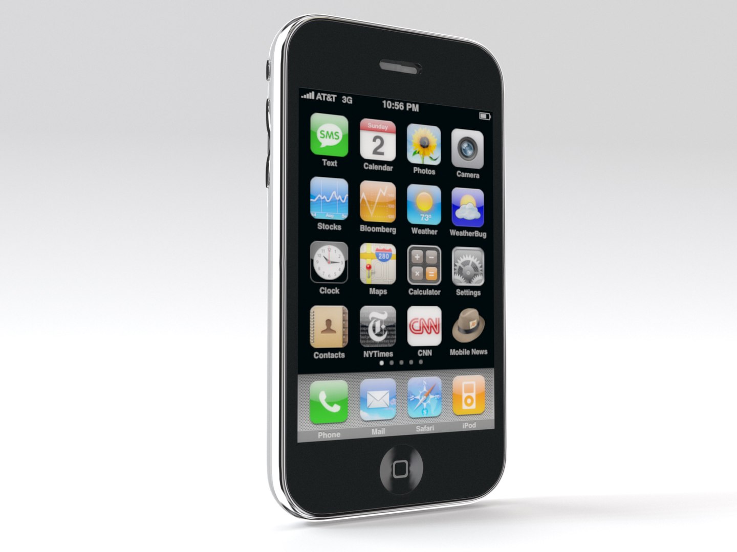 Apple Iphone 3g 3d Obj