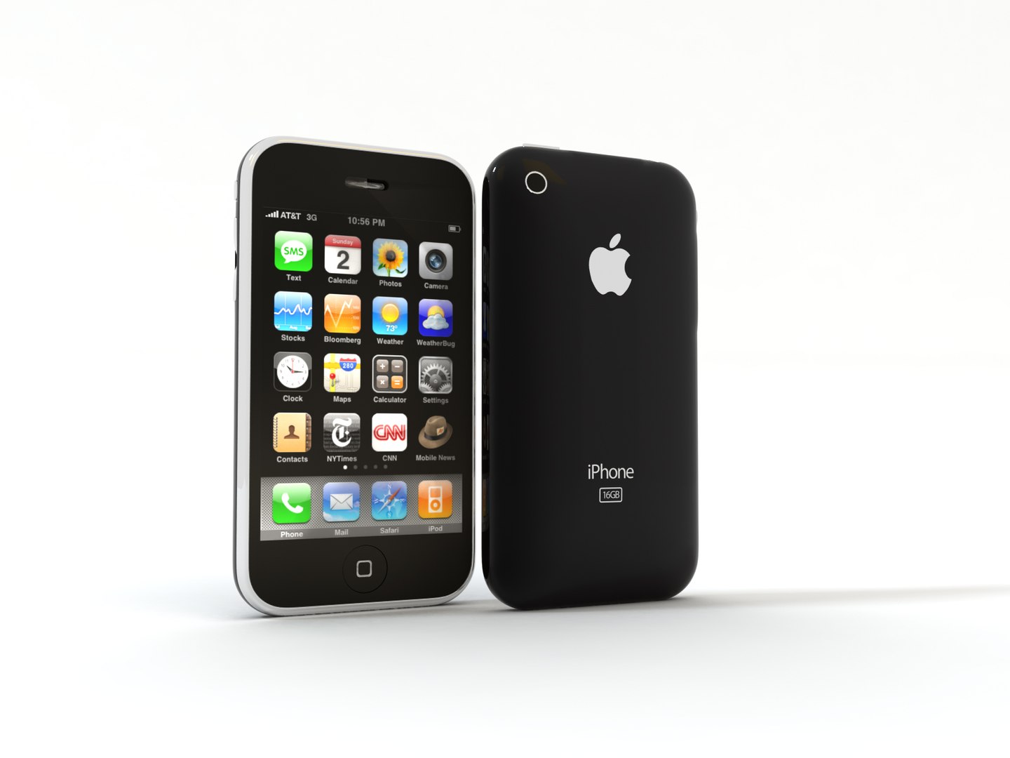 Apple Iphone 3g 3d Obj