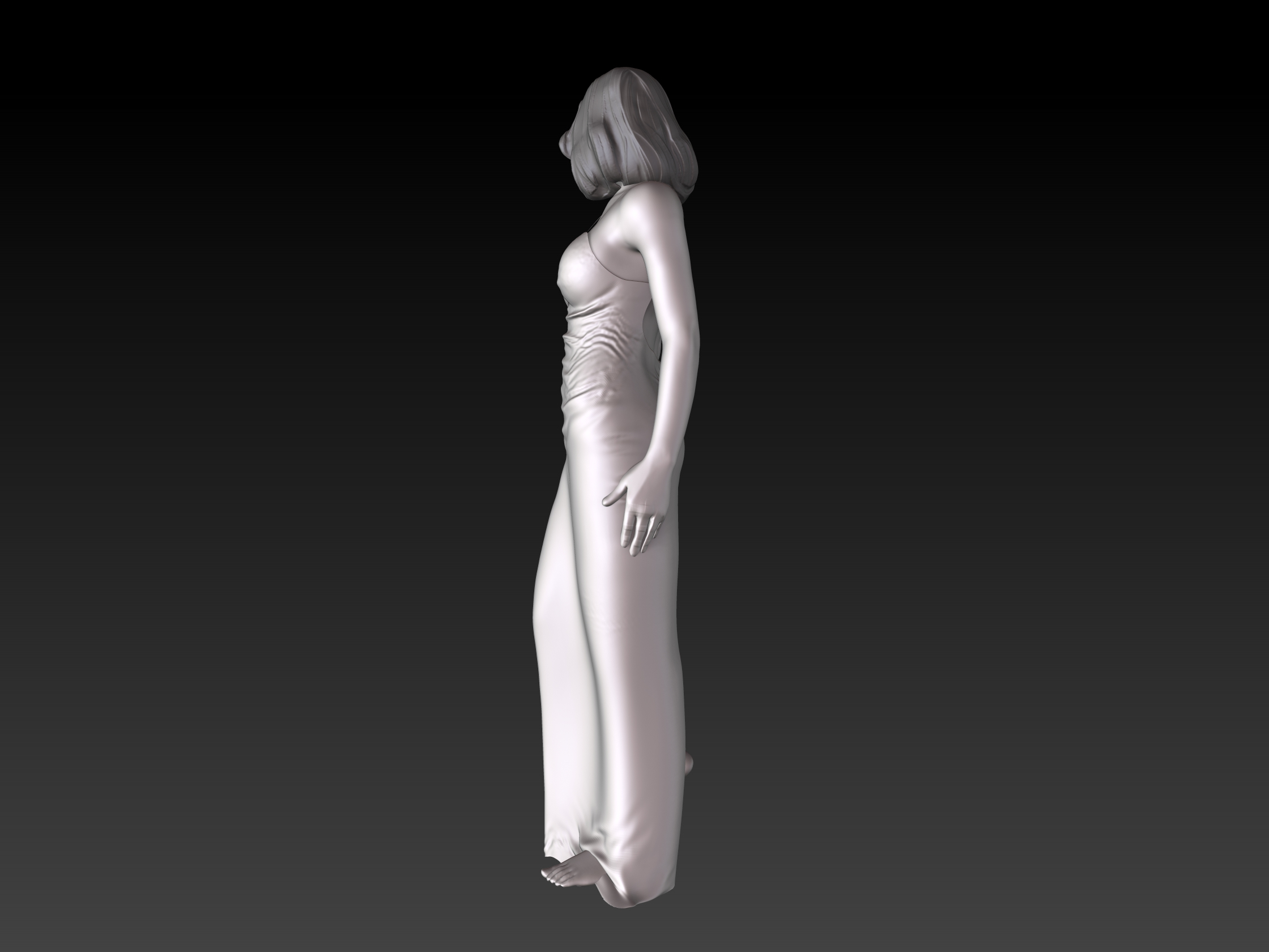 Free 3D model female model sculpture figure - TurboSquid 1990079