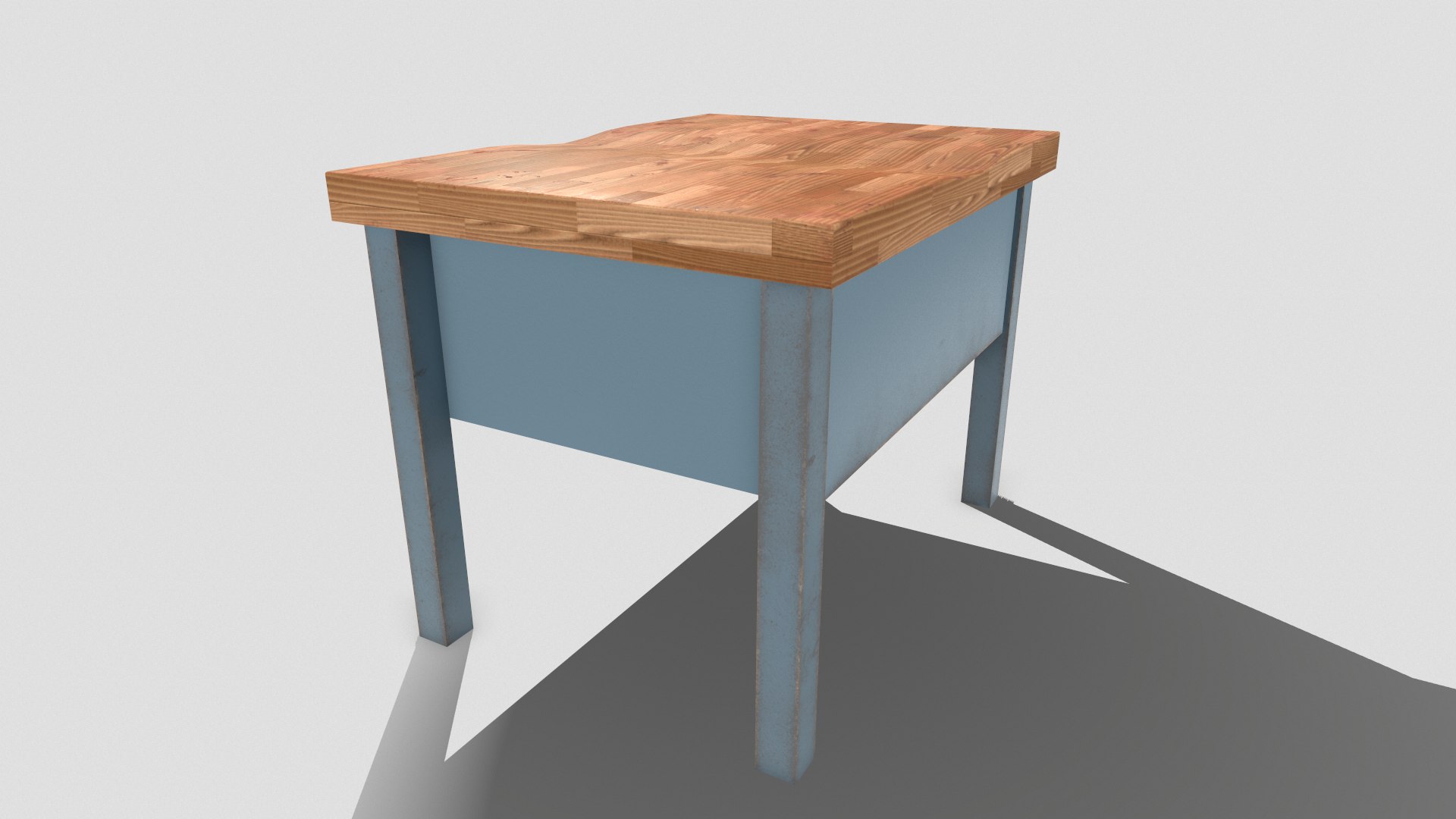 Butcher Block Model - TurboSquid 1633349
