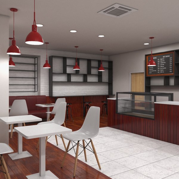Free 3D Cafe Models | TurboSquid