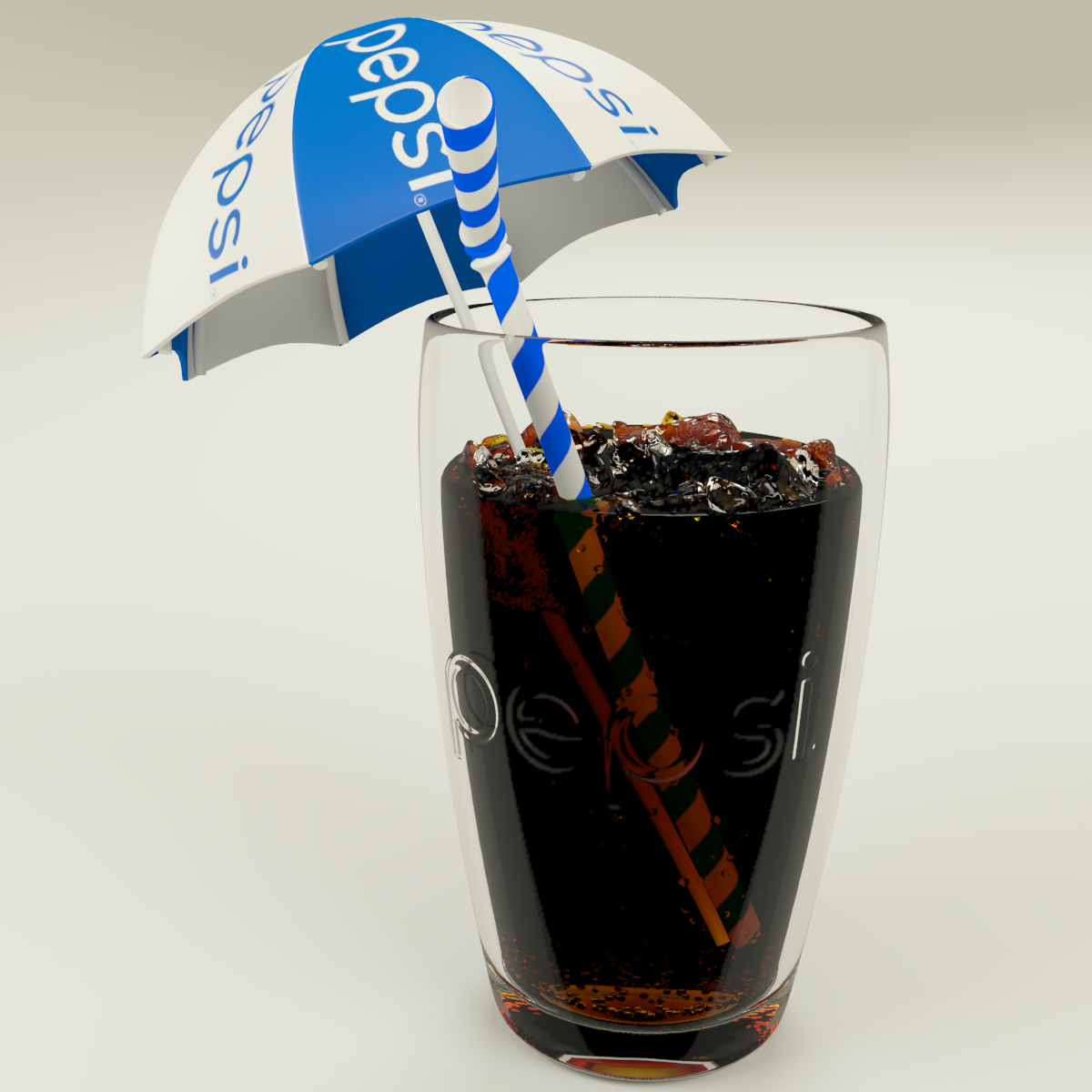 3ds pepsi cup ice