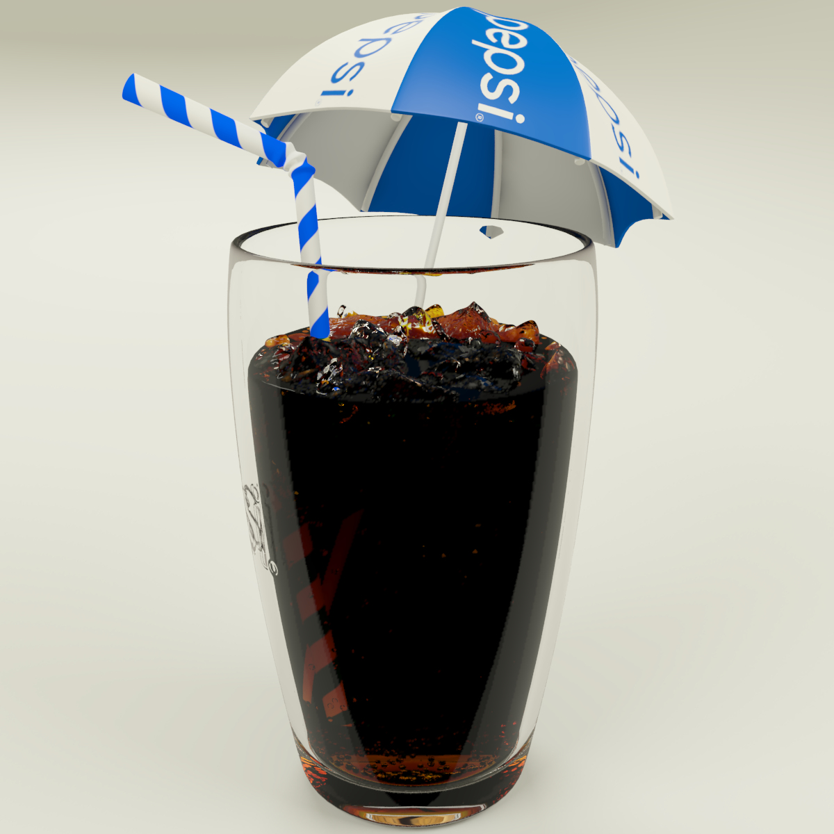 3ds pepsi cup ice