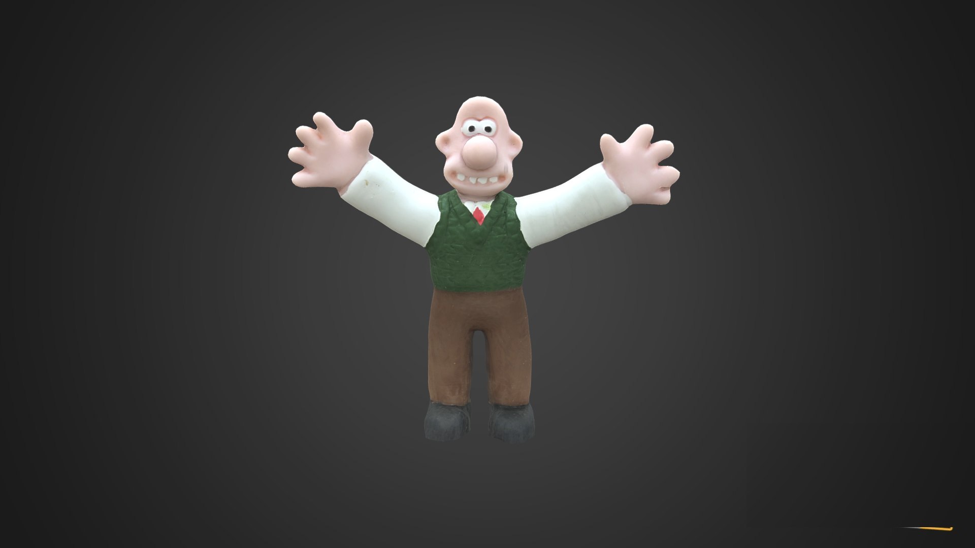 3D Game Ready Wallace Figure 2 - TurboSquid 2015121