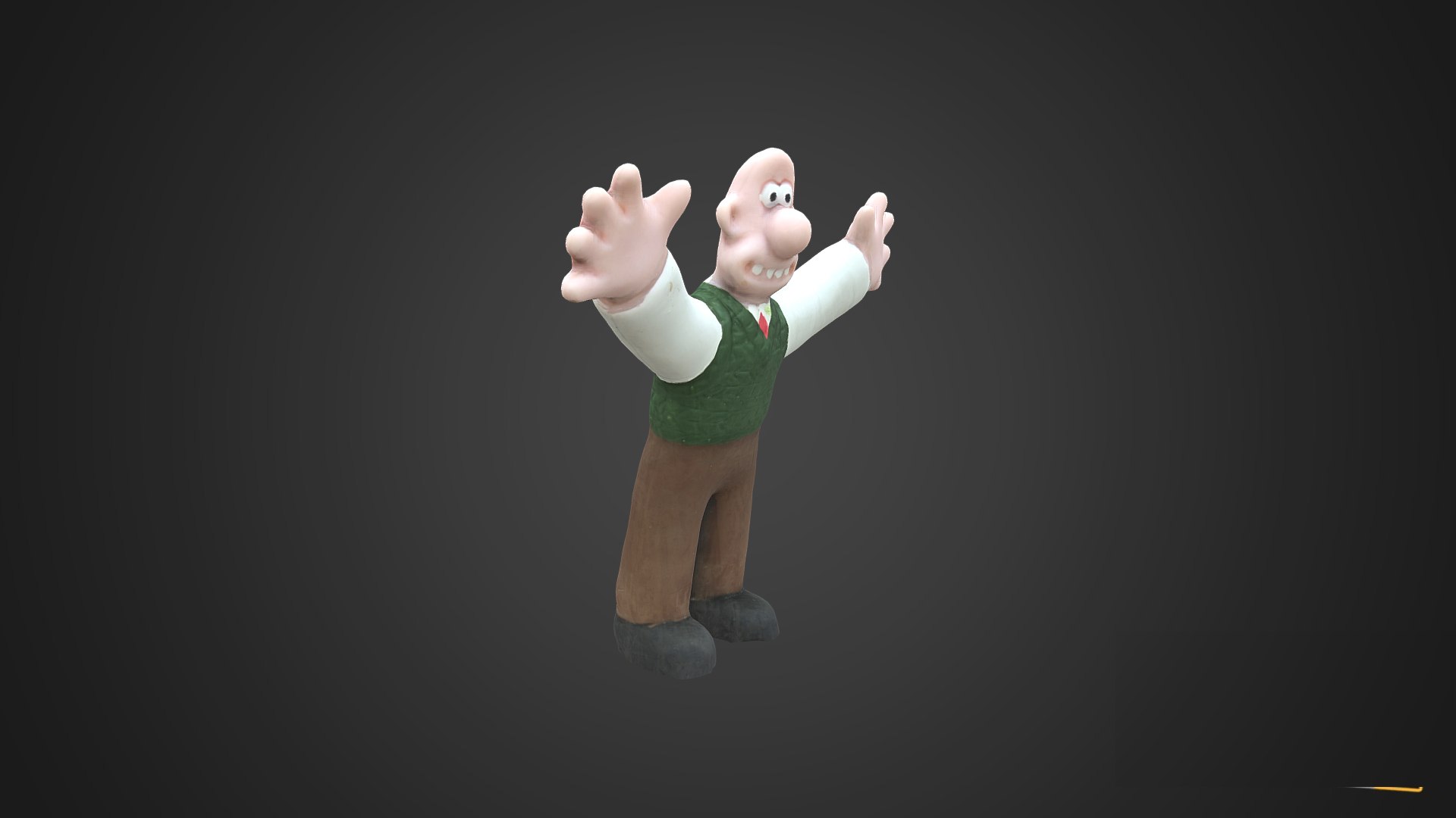 3D Game Ready Wallace Figure 2 - TurboSquid 2015121