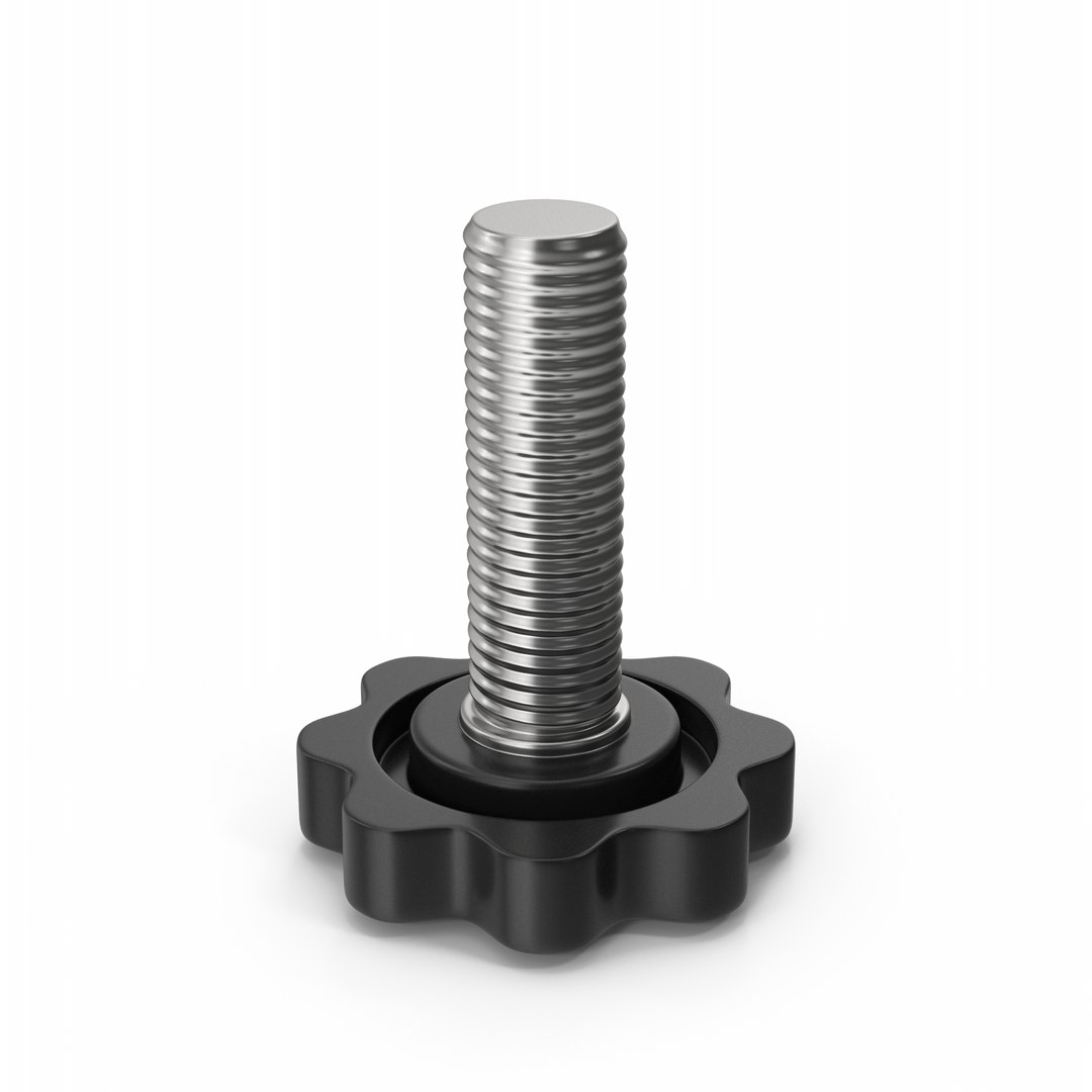 Plastic Handle Bolt 3D - TurboSquid 2236159