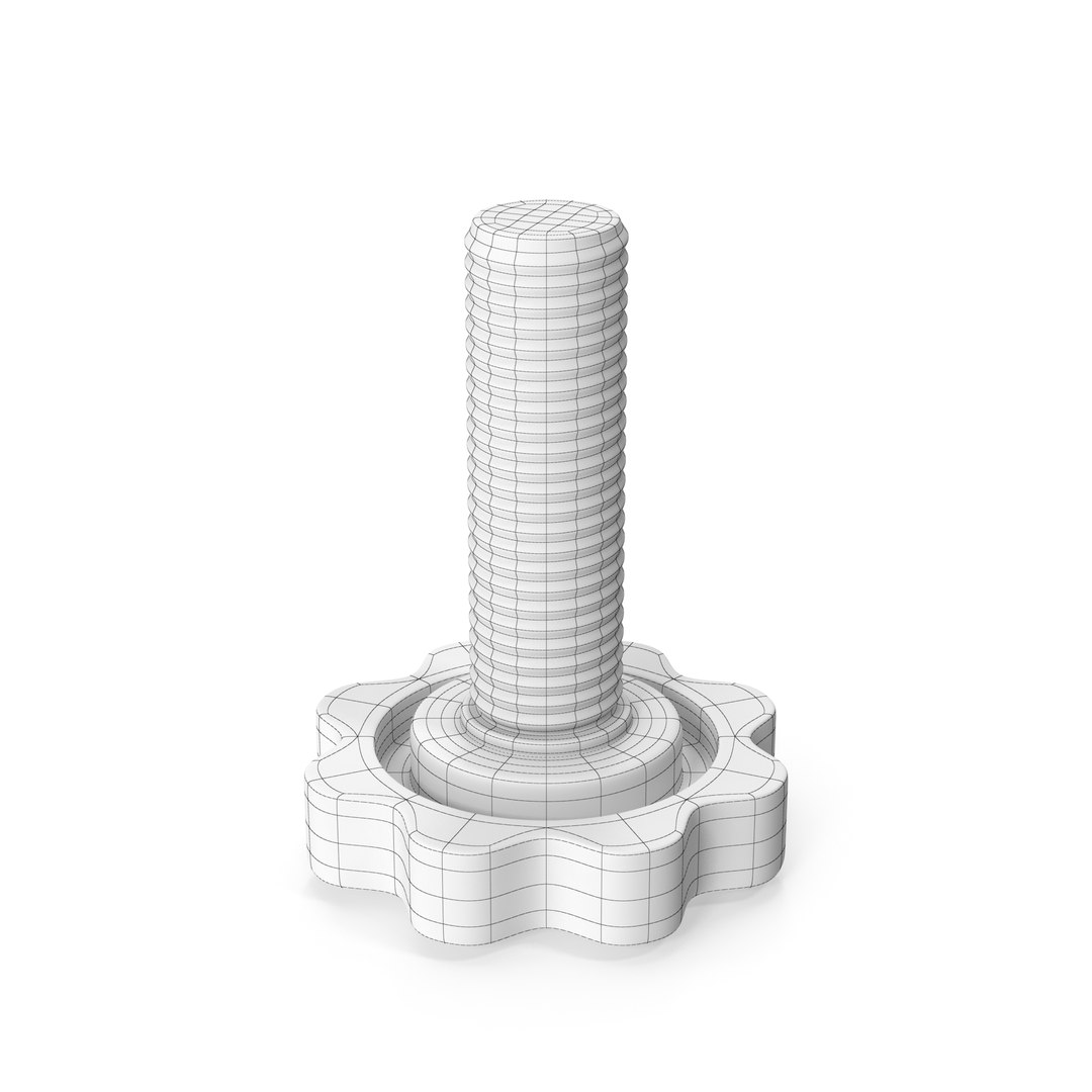 Plastic Handle Bolt 3D - TurboSquid 2236159